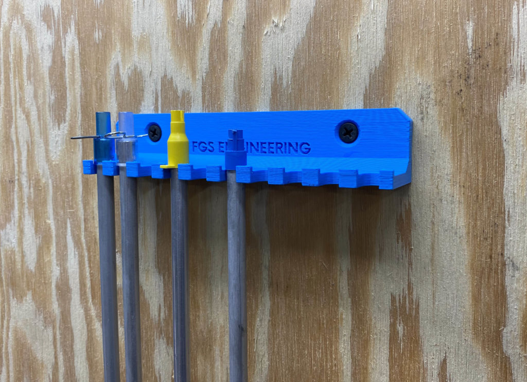 Dillon Primer Tube Wall-Mount Rack - FGS Engineering